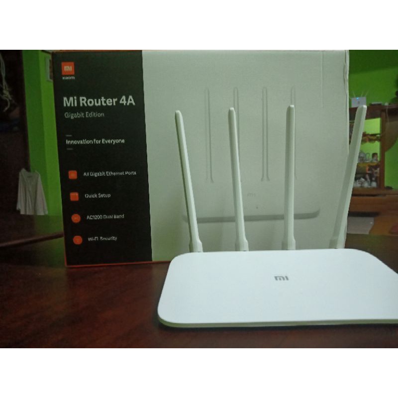 Router Mi 4A Gigabit Edition | Shopee Malaysia