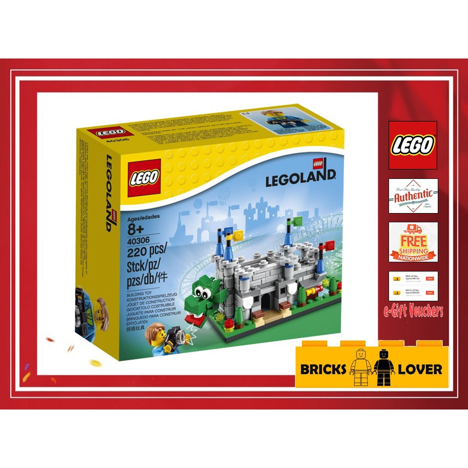 Lego 40306 {Bricks_Lover} - LEGOLAND Castle (100% Authentic / Ready ...