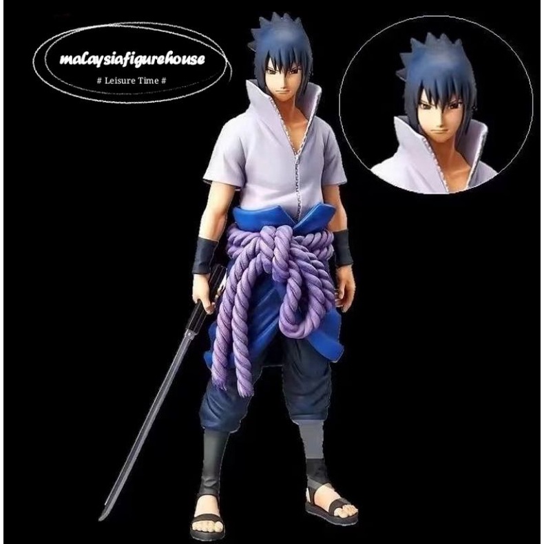 🔥READY STOCK🔥30CM NARUTO ANIME UCHIHA SASUKE STAND COPY RESIN FIGURE ...