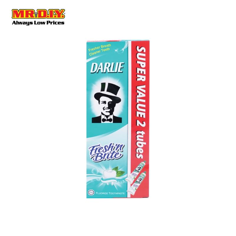 Darlie Fresh'n Brite Fluoride Toothpaste (140g x 2) | Shopee Malaysia