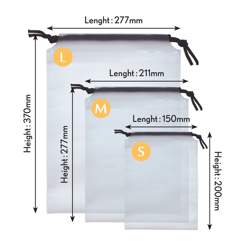 Door Gift《 𝐖𝐀𝐓𝐄𝐑𝐏𝐑𝐎𝐎𝐅 》Drawstring Storage Bag Door Gift Shoe Stationery ...