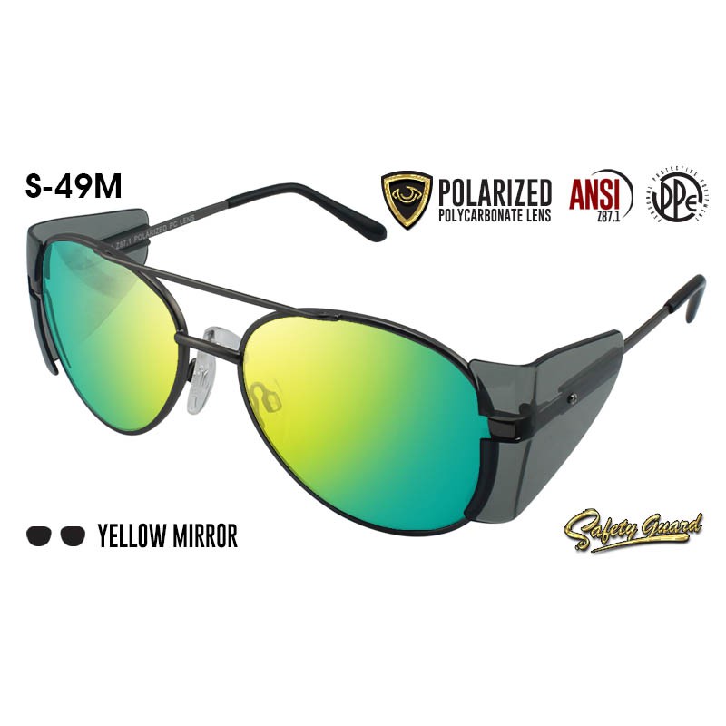 SAFETY GUARD SAFETY GLASSES POLARIZED/ EYE PROTECTION (S-49 PLR) - 100% ...