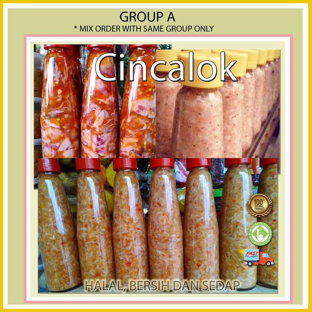 Cincalok Geragau, Cincalok Sotong, Cincalok Cili | Shopee Malaysia