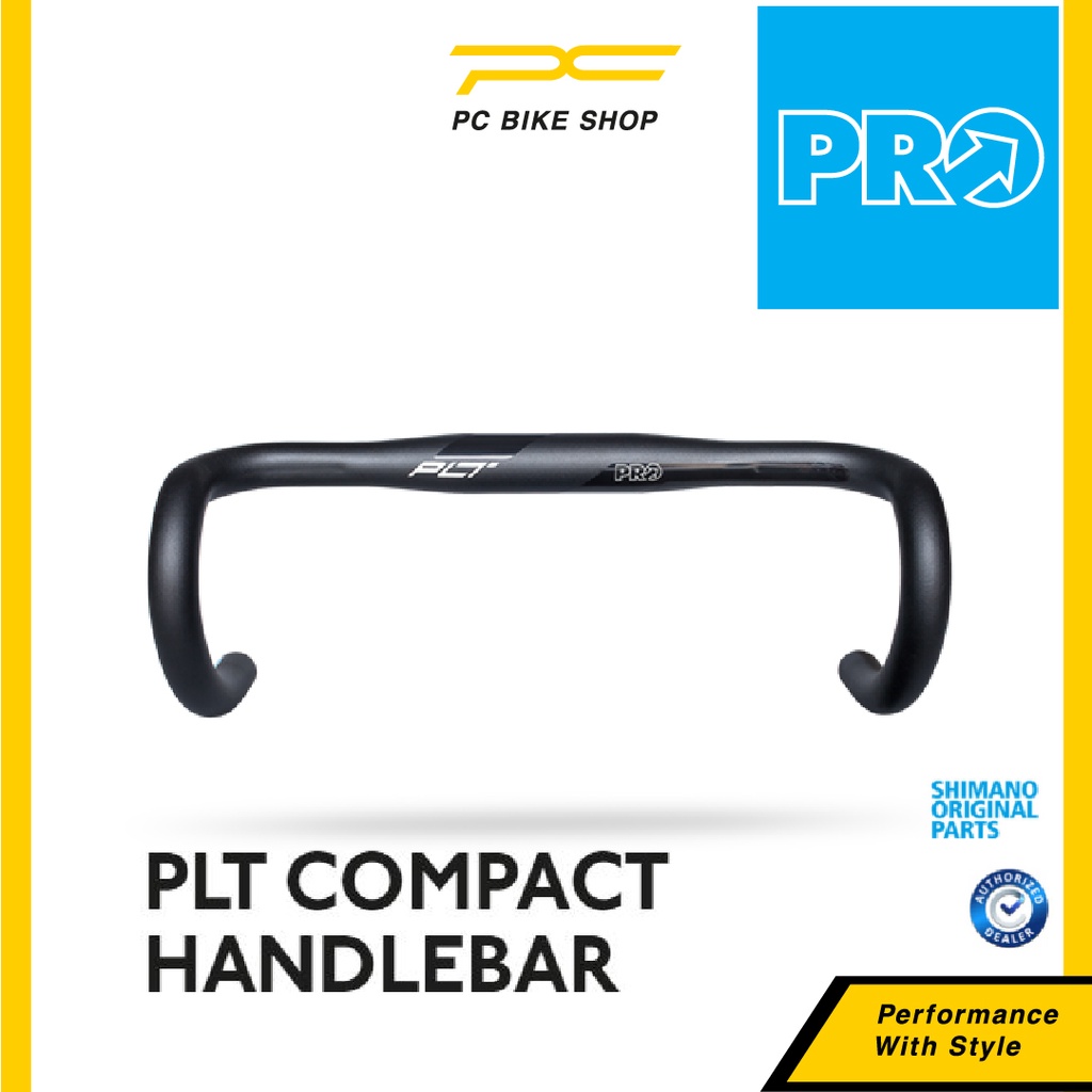 PRO PLT Alloy Compact 31.8 Road Bike Handlebar 36/38/40/42cm Racing ...