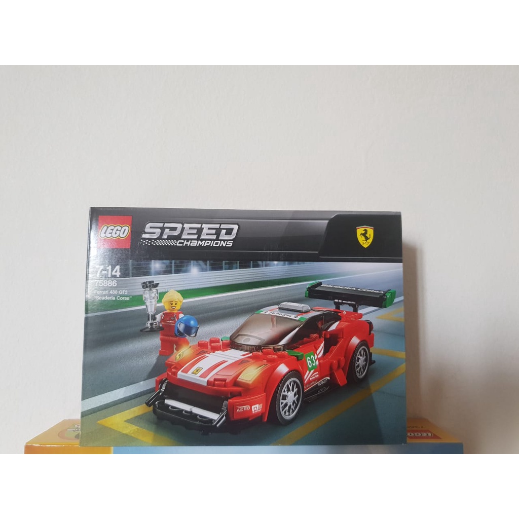 Lego Speed Champion 75886 Ferrari 488 GT3 Scuderia Corsa (NEW/MISB ...