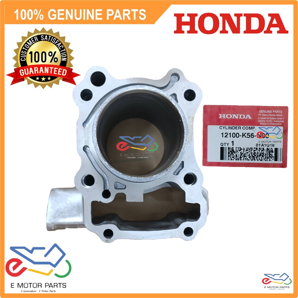 RS150 BLOCK RS150 CYLINDER HONDA [100% ORIGINAL HONDA] - 12100-K56-N00 ...
