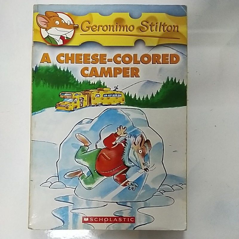 Geronimo Stilton - A Cheese-Colored Camper | Shopee Malaysia