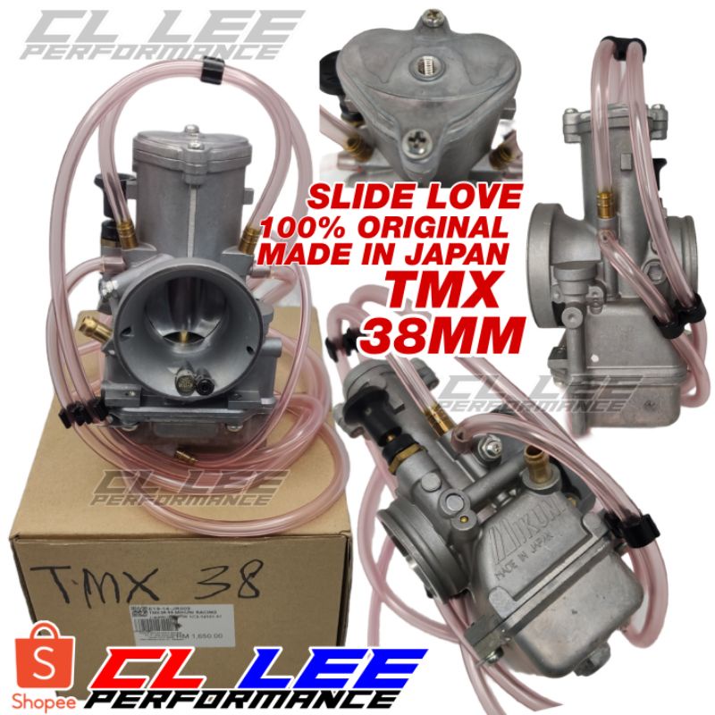 TMX 38MM ORIGINAL 100% MIKUNI MADE IN JAPAN 📌 SLIDE LOVE CARBURETOR ...