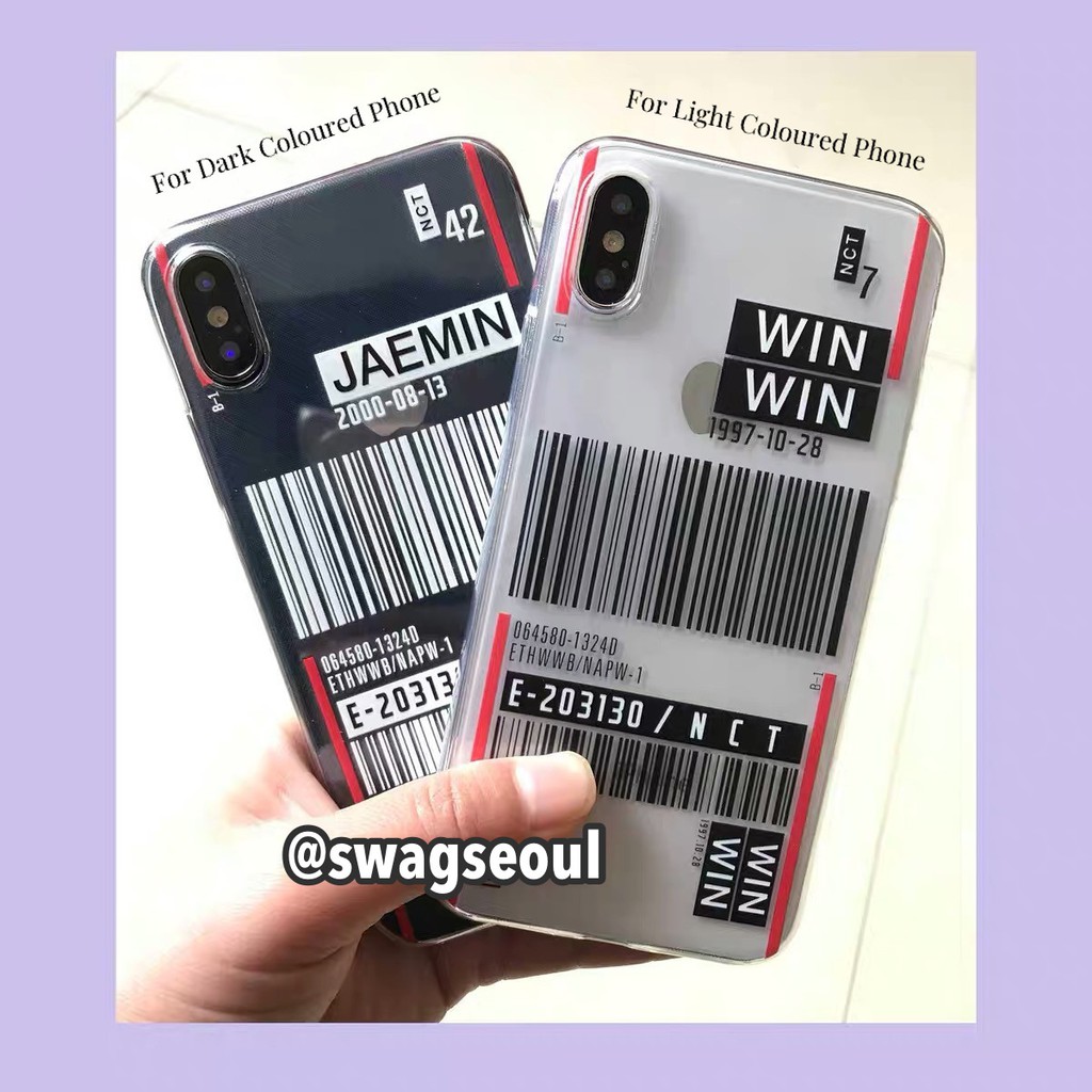 Pre-Order | NCT 2020 Barcode Phone Case (NCT127 & NCT Dream) | Shopee ...