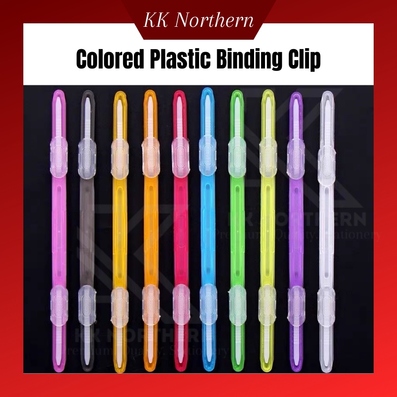 DINGLI Paper Fastener Plastic Paper Fastener DL-7210 (10's/pack) Mix ...