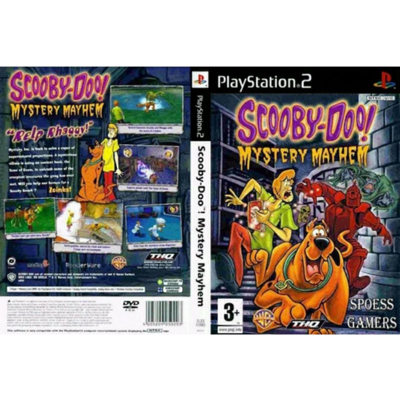 PS2 CD DVD GAMES (Scooby-Doo! Mystery Mayhem) | Shopee Malaysia