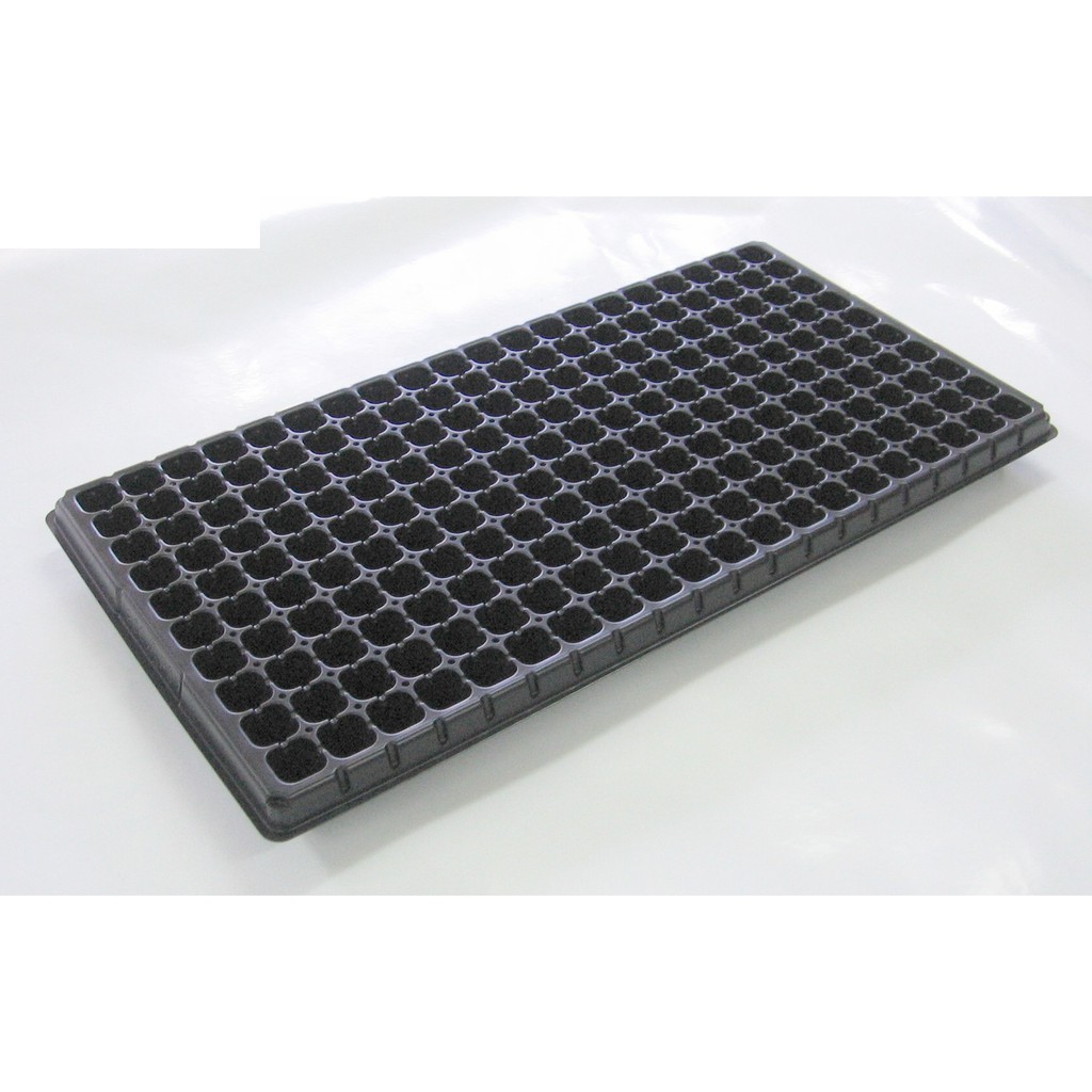 ( 1 pcs ) 200 HOLES SEEDLING TRAY BEKAS SEMAIAN PLASTIC NURSERY SEED ...