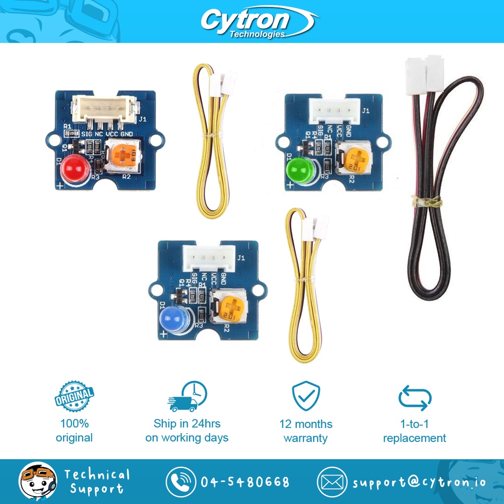 Grove LED for Arduino | Shopee Malaysia