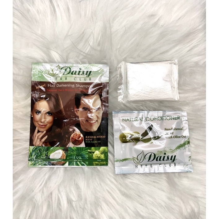 Daisy Herb Club Hair Color 1 Packet Dark Brown | Shopee Malaysia