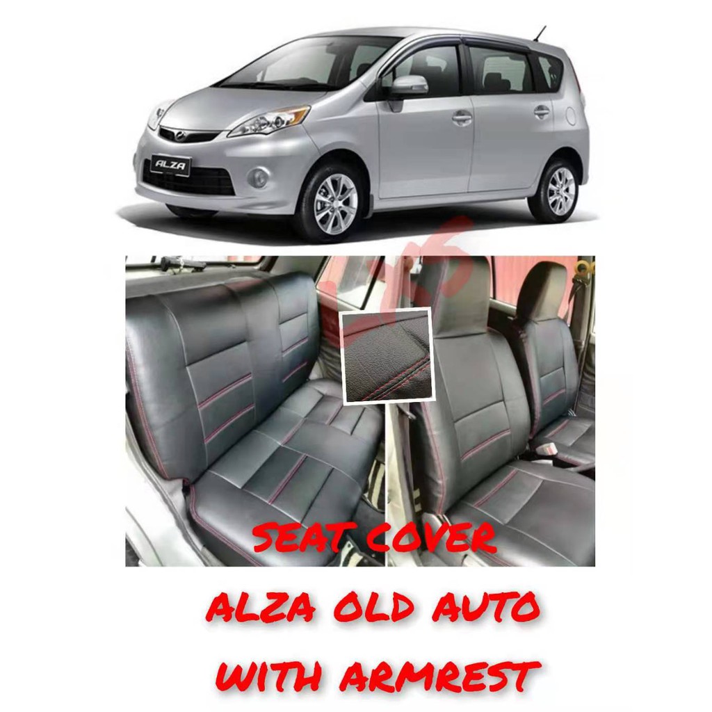 PERODUA ALZA OLD 2009-2013YEAR AUTO WITH ARMREST FULL SET CAR SEAT ...