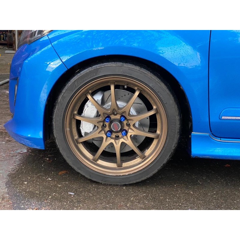 brake disc 4pot sumitomo lexus pnp myvi + disc lubang rotor size 315m ...