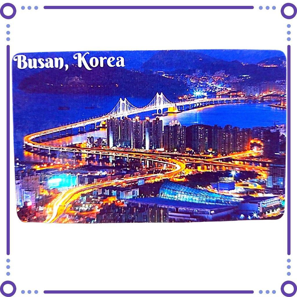 Busan Korea Souvenir Rubber Ref Magnet | Shopee Malaysia