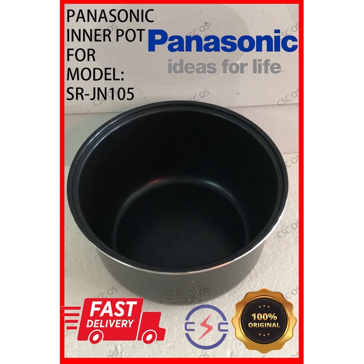 PANASONIC RICE COOKER ORGINAL INNER POT MODEL **SR-JN105/SR-J10FY ...