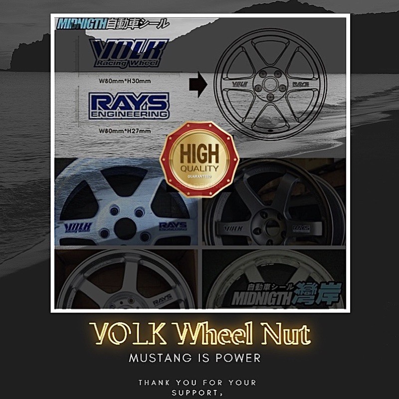 [ M12 X P 1.5 ] VOLK Wheel Nut Tyre Nut Racing Nut Steel Nut Nut Besi ...