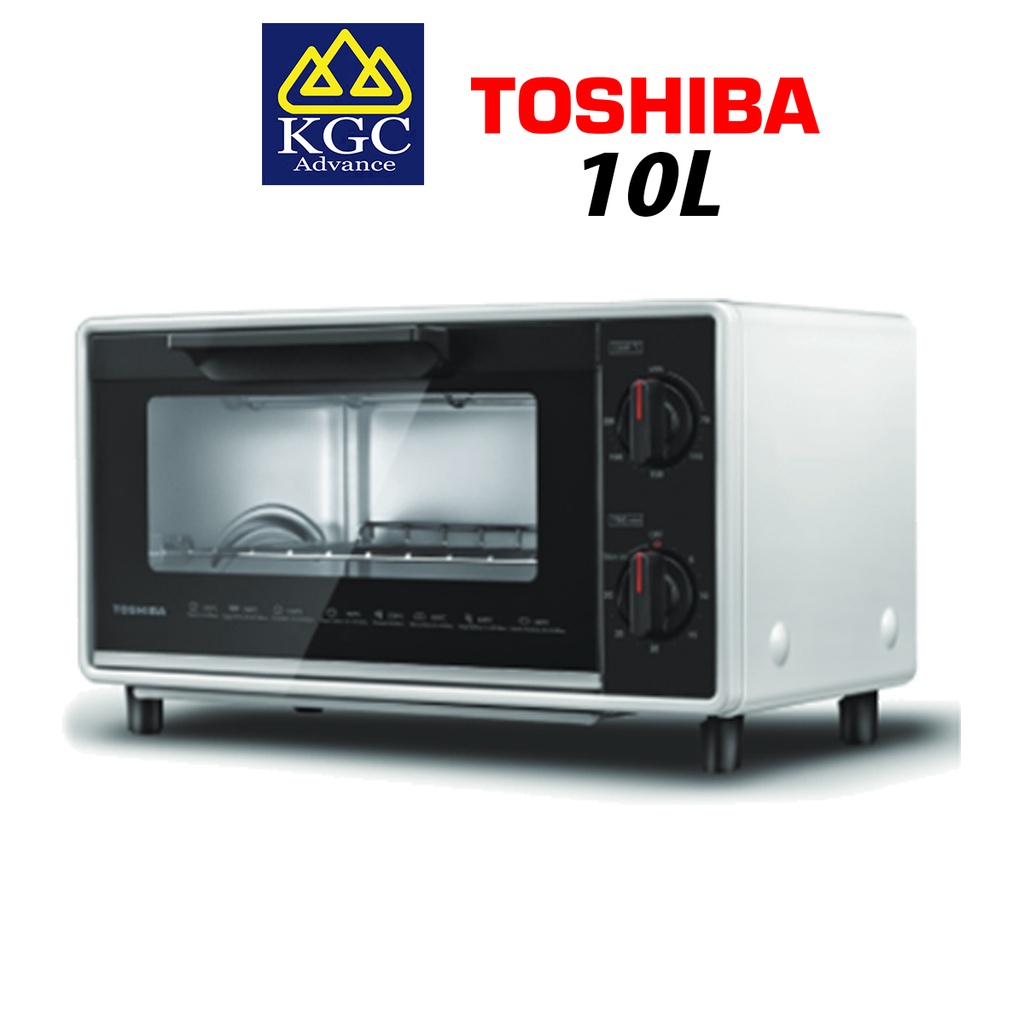 Toshiba (10L) TM-MM10DZF(WH) Toaster Oven Ketuhar Pemanggang Roti ...