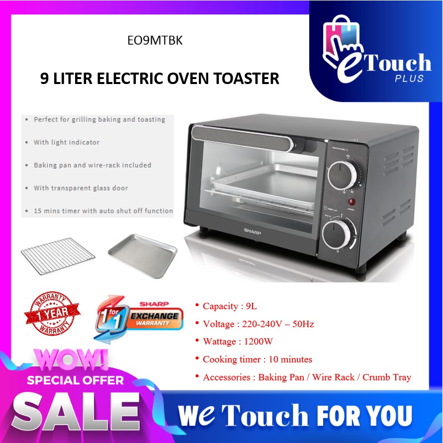 Sharp Electric Oven Toaster (9 L) | Shopee Malaysia