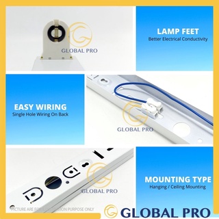 [FULL SET] 2FT 4FT T8 Led Tube Light Lampu Kalimantang LED Set Lampu Panjang LED Ceiling Light ...