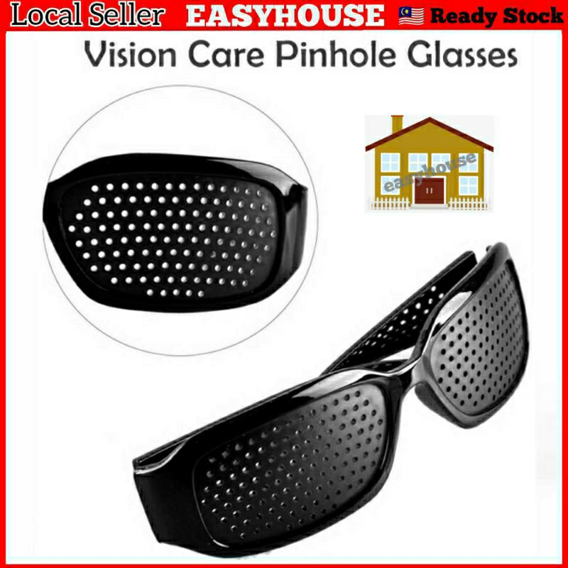 🔥Anti-Fatigue🔥Eyesight Care Therapy Cermin Mata Terapi Pin Holes ...