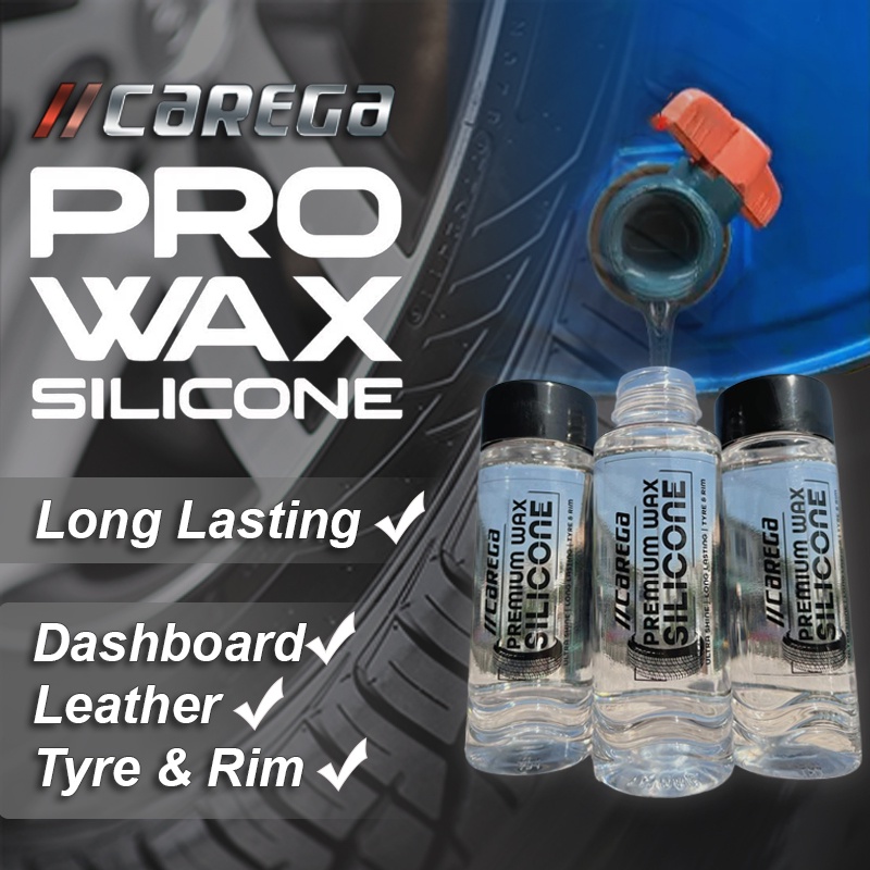 CAREGA Pure Silicone Wax Tyre Silicon Wax Tayar Pro Wax Silicon Tire ...