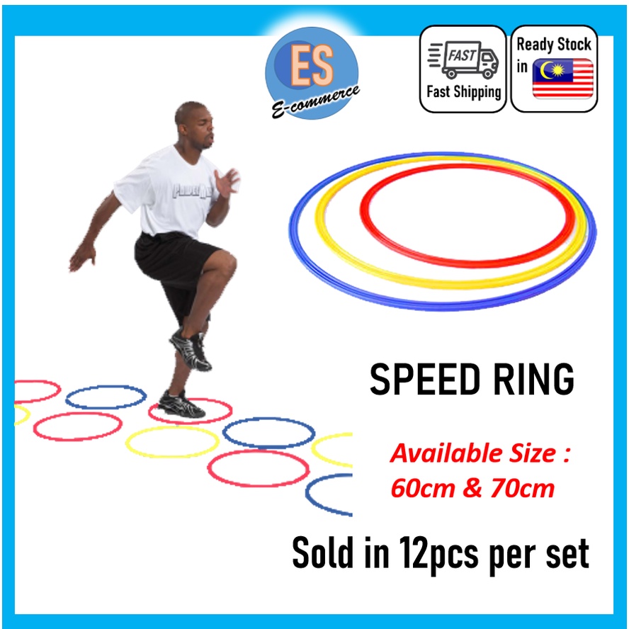 SPEED RING AGILITY TRAINING RINGS 12PCS PER SET 40cm , 50cm , 60cm ...