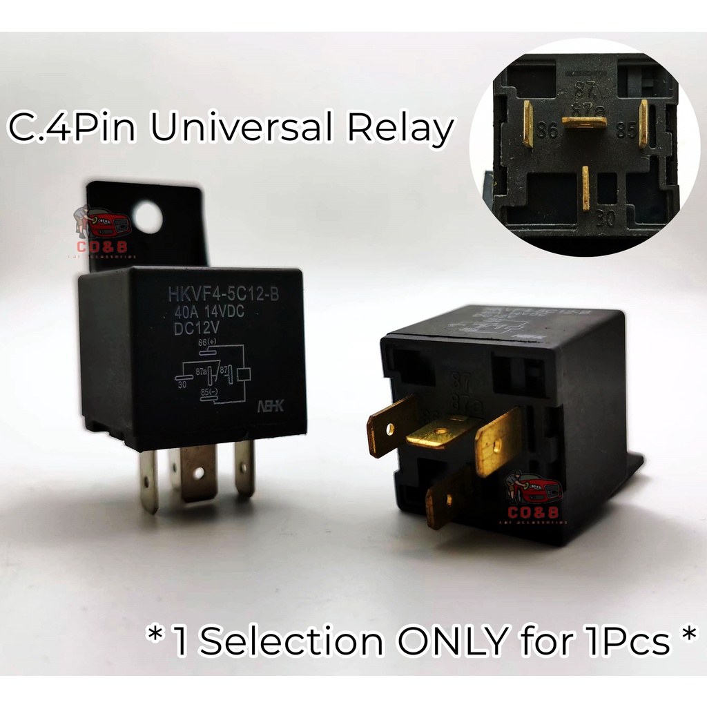 Universal / Proton Head Lamp Relay / Toyota / Perodua Head Lamp Relay ...