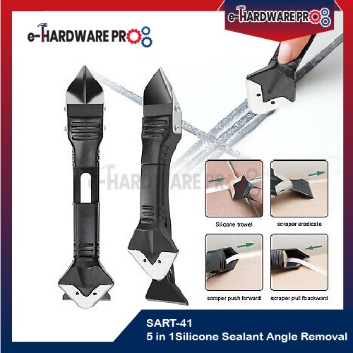 3 in 1 Silicone Sealant Plastic Remover Silicone Angle Scraper Tools ...