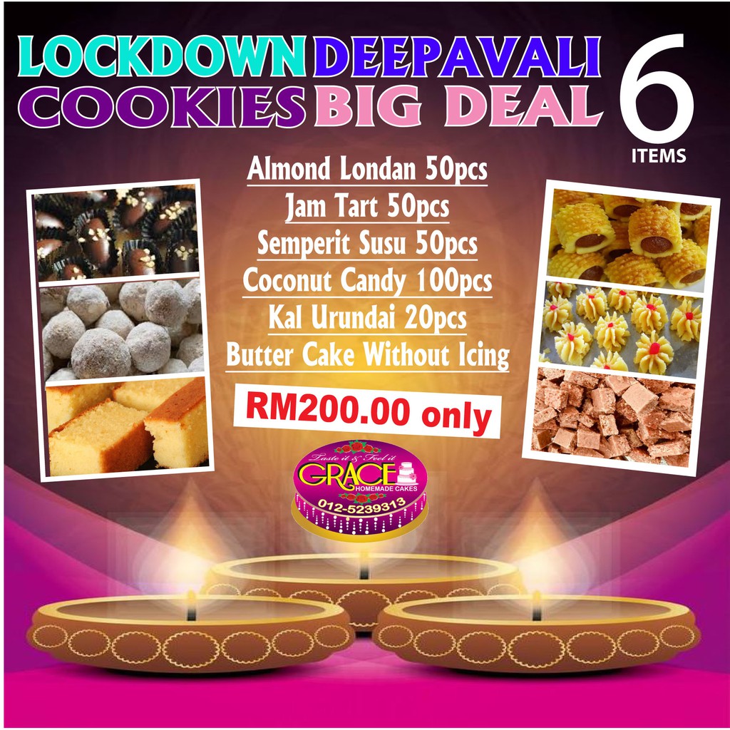 Deepavali Cookies Combo Deal | Shopee Malaysia