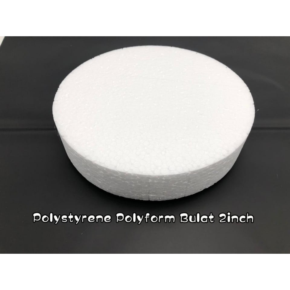 1pc Polystyrene Polyform Gabus Bulat 1inch/ 2inch | Shopee Malaysia