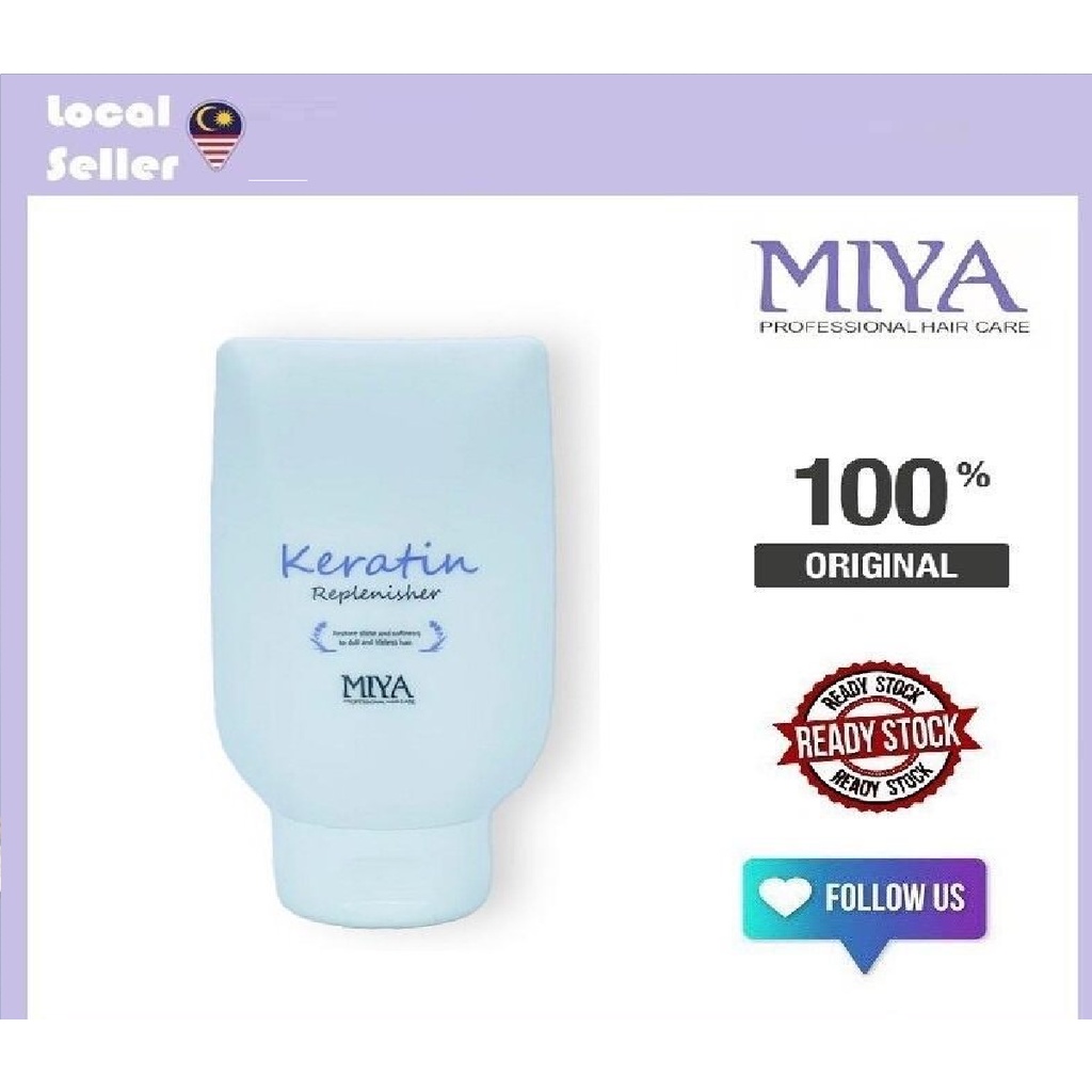 Miya Professional Keratin Moist Replenisher 190ml -Leave in Treatment ...