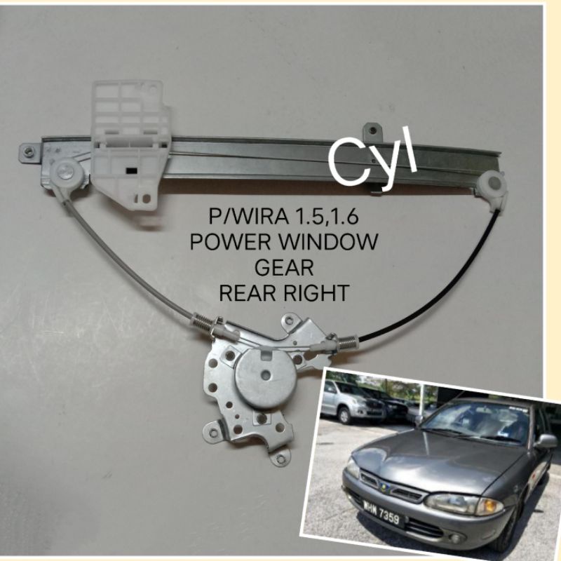 Proton Wira 1.5,1.6 Power Window Gear/Regulator Auto Door Gear(1Car ...