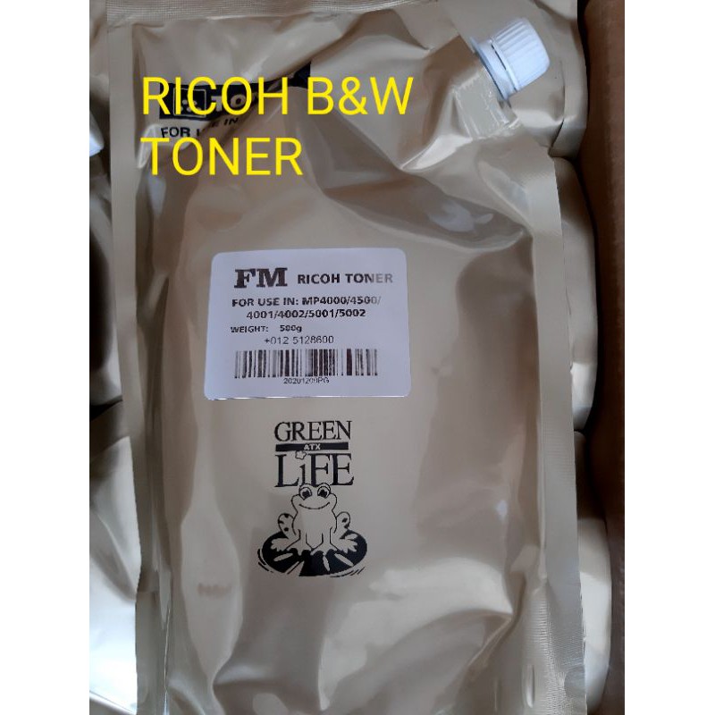 Ricoh High Quality 1kg Toner For Use In AF 1075 2035 3025 3030 MP2352 ...