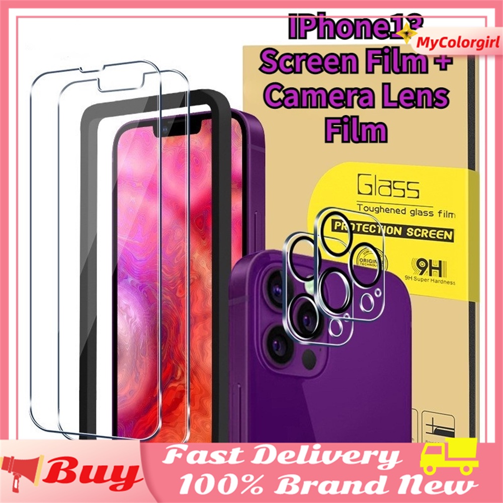 Transparent tempered glass for iphone 13 Pro Max iphone 13 mini screen ...