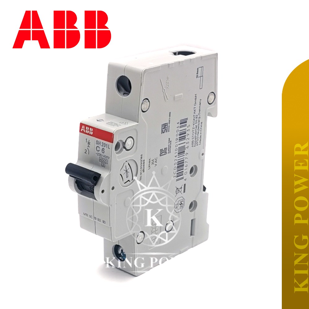 ABB SH201L 1P 6A 10A 16A 20A 32A 40A MCB 4.5KA | Shopee Malaysia