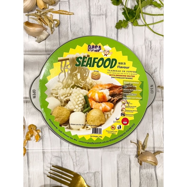 Syiok Rasa (Seafood Oat Mee) Stimbot Pemanasan Sendiri / Muslim Product ...