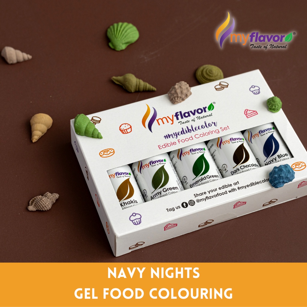 MyFlavor Gel Food Colour - Navy Nights | Shopee Malaysia