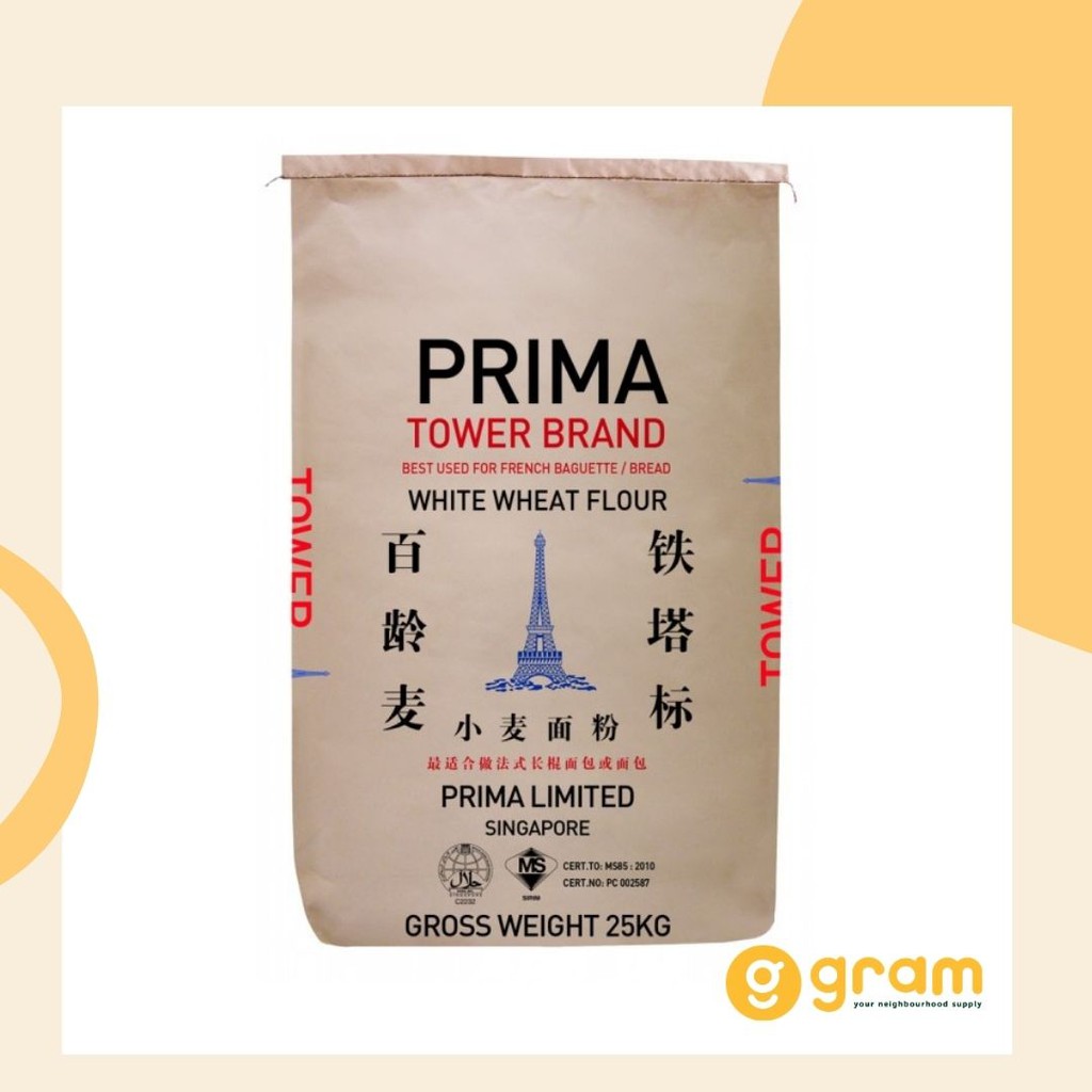 PRIMA TOWER FRENCH FLOUR 1KG {Repack} | Shopee Malaysia