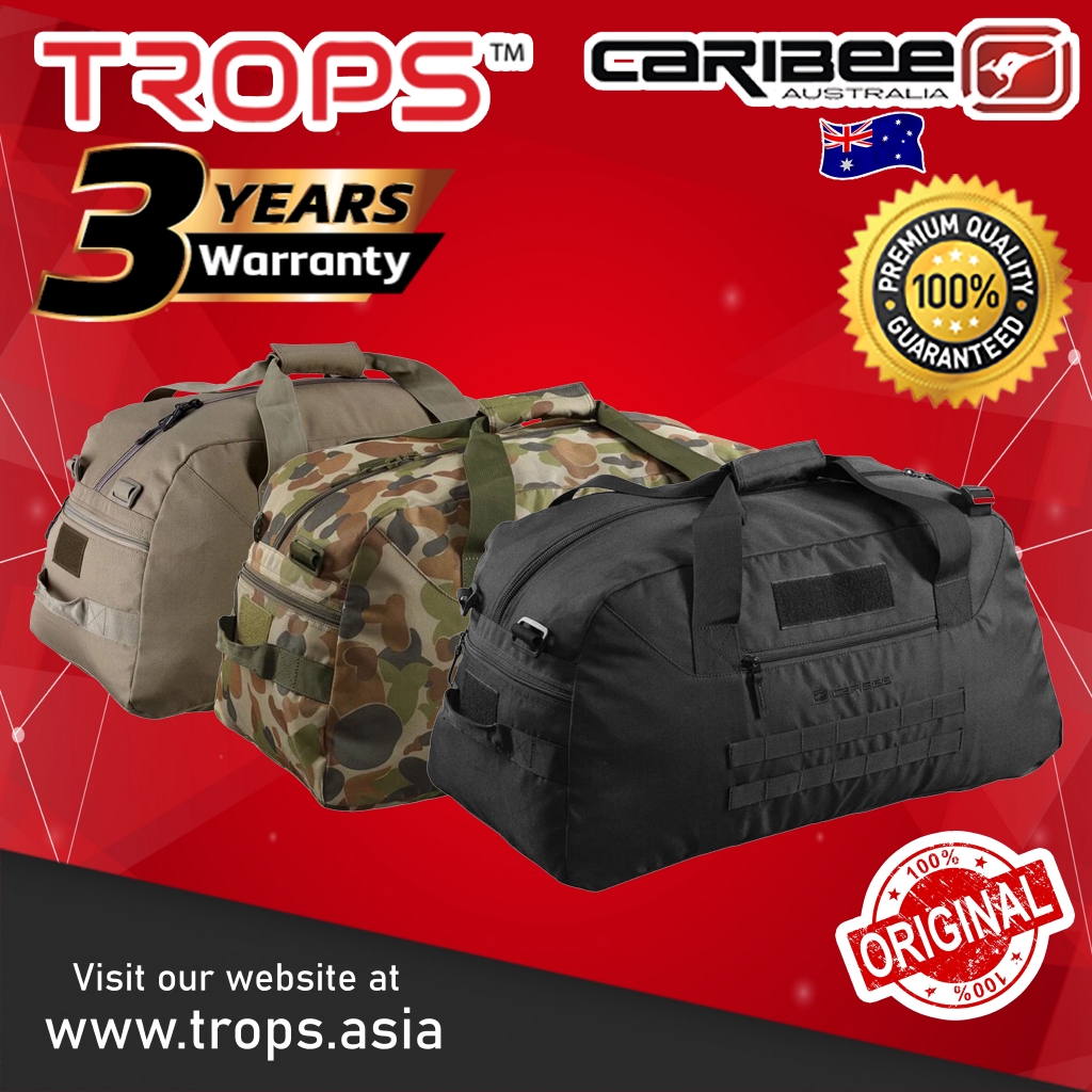 Caribee Ops Heavy Duty Men Military Army Askar SWAT Weekender Travel ...