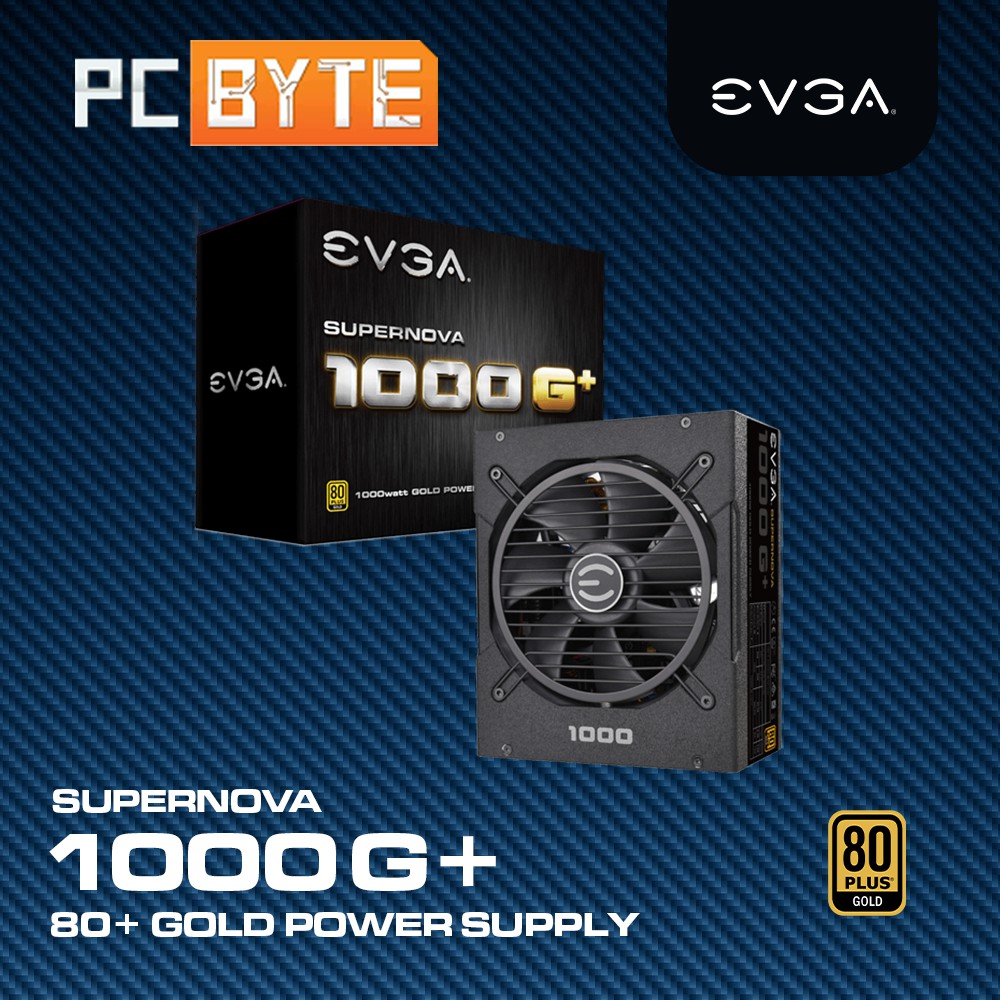 EVGA SuperNOVA 1000 G+ Gold Full Modular PSU | Shopee Malaysia