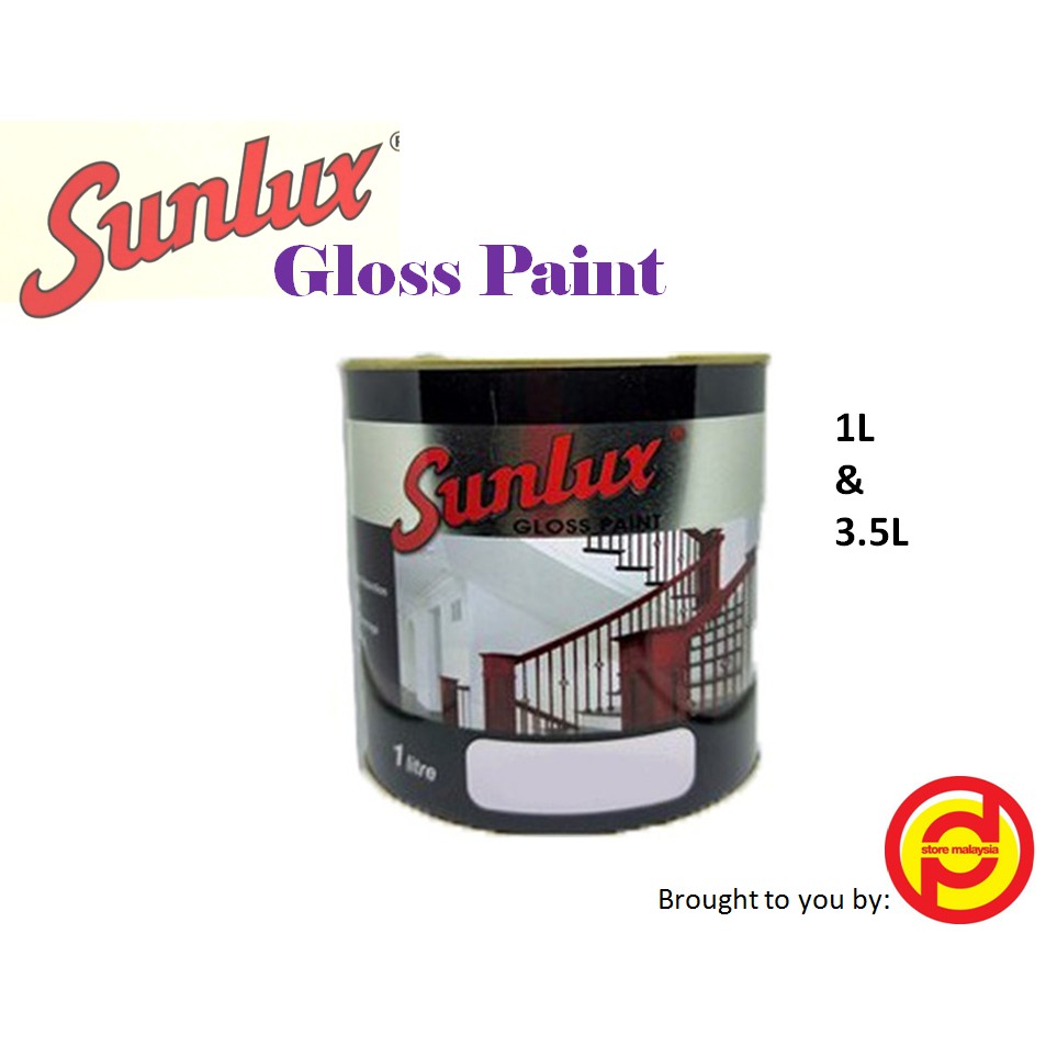 Sunlux Gross Paint/ Wood & Metal Paint/ Cat Kayu dan Besi (Page 2 ...