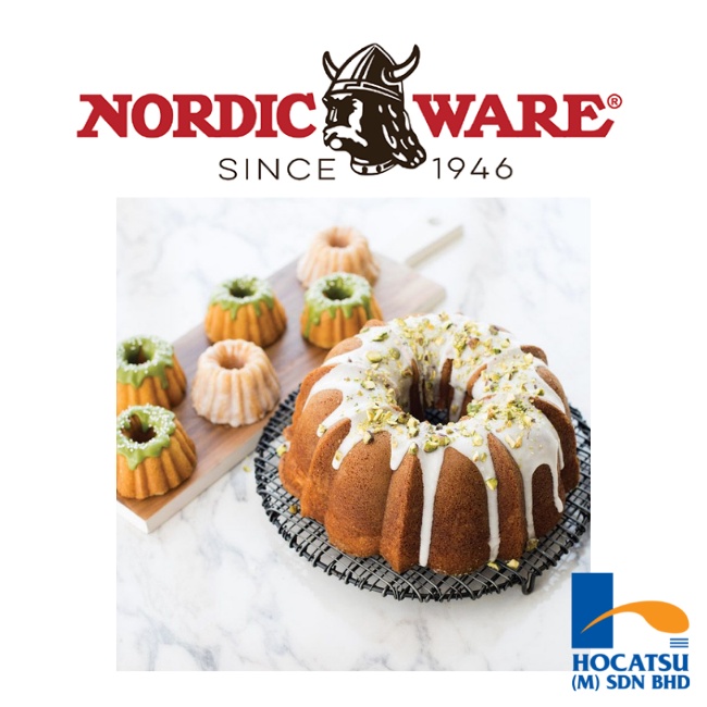 Nordicware Alum Non-Stick Pro-Form Bundt Pan (12 Cup) | Shopee Malaysia