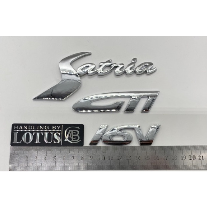 Proton Satria Gti 16V LOGO neo Logo Handling By LOTUS Steel Emblem ...