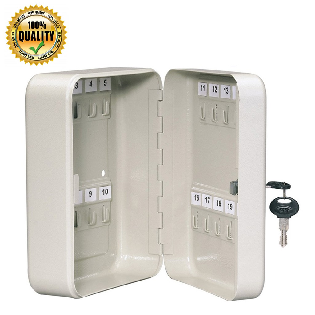 Steel Key Box for 20 key Cabinet Fully Metal ~ Peti Kunci Besi | Shopee ...