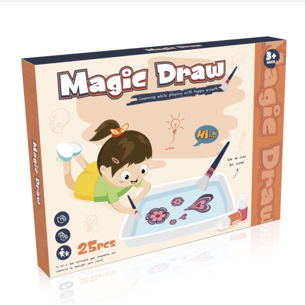 [Ready Stock Ship in 24 hours] Magic Draw Water Painting Creative Art ...