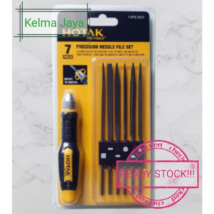 💥Ready Stock!!!💥 Hotak Pro Tools Precision Needle File Set 7 pcs YJTS ...