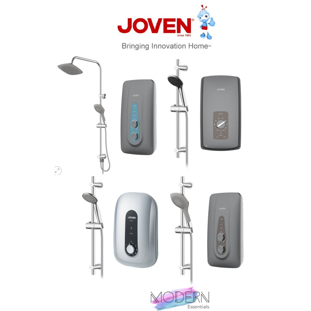 JOVEN INSTANT WATER HEATER SA20e / SC33M / SB11e-RS / SB11P-RS with AC ...